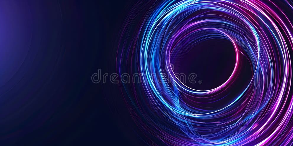 Neon abstract circle stock photo. Image of circle, neon - 327234126