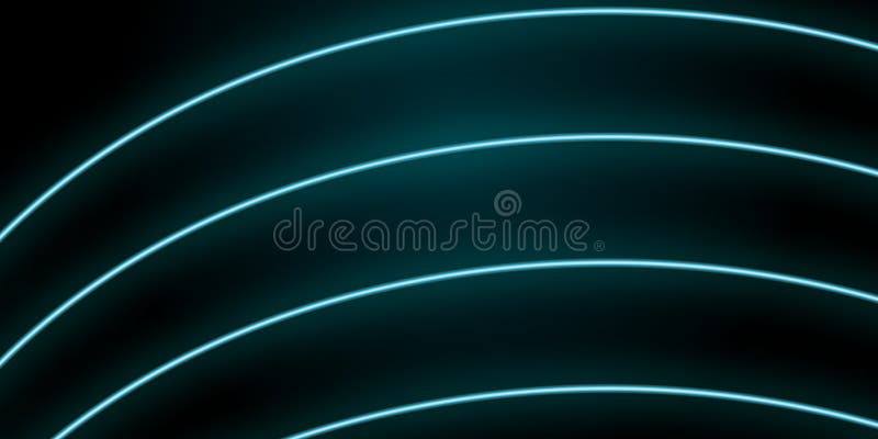 Neon Abstract Line Blue Background Stock Illustration - Illustration of ...