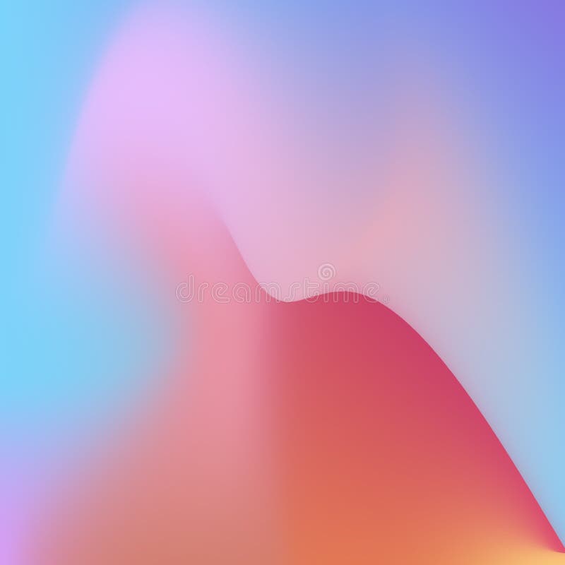 Neon Abstract Pearlescent Background.Iridescent Gradient. Soft ...