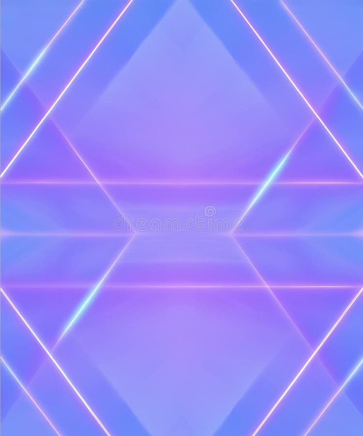 Neon Abstract Texture Background with Geometric Triangle Form Shapes ...
