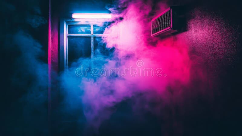 The Neon Air Conditioner is a Modern Cooling System Featuring LED ...