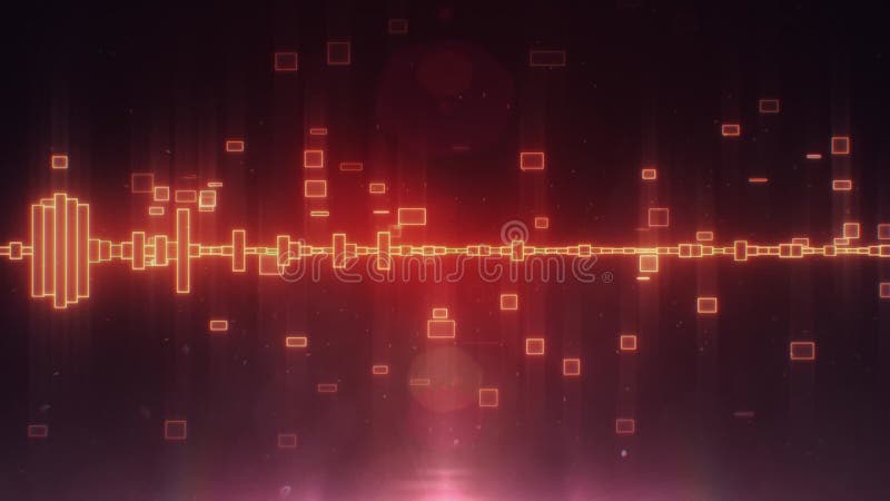 Neon Animated Sign in the Form of an Equalizer Stock Video - Video of ...