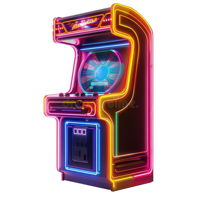 Neon Arcade Stock Illustrations – 10,256 Neon Arcade Stock ...