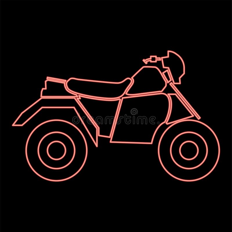 Red Atv Stock Illustrations – 122 Red Atv Stock Illustrations, Vectors ...