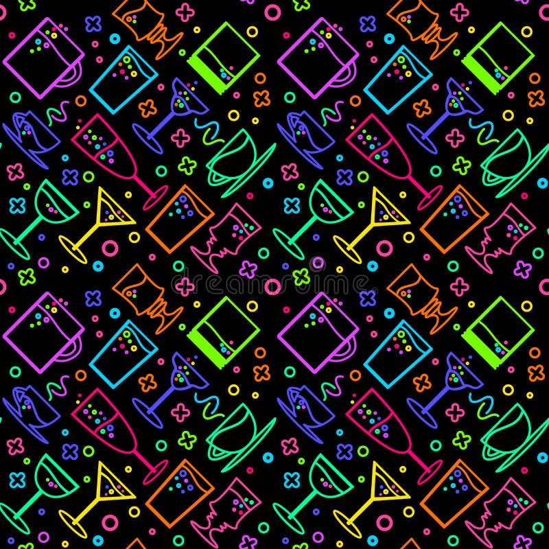 Cocktail Menu Neon Stock Illustrations – 1,668 Cocktail Menu Neon Stock ...