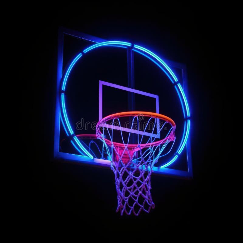Neon Basketball Stock Illustrations – 2,356 Neon Basketball Stock ...