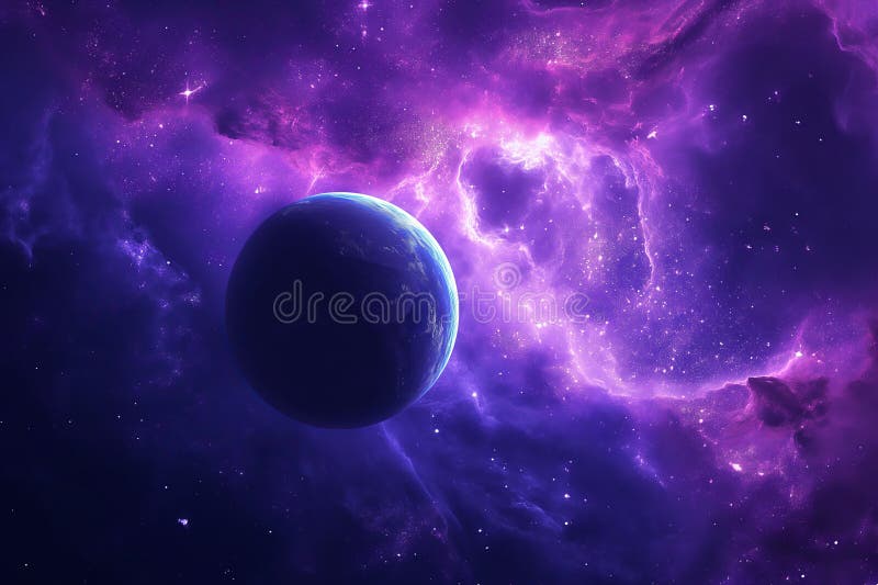 Neon Black Light of the Solar System, Shiny Planets, Space, Astrology ...