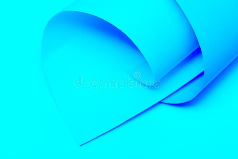 Neon Blue Paper Background. Stock Illustration - Illustration of ...