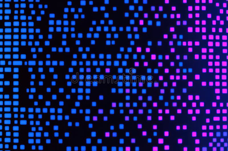 Neon Blue Pixelated Texture Background with Square Noise Effect for ...