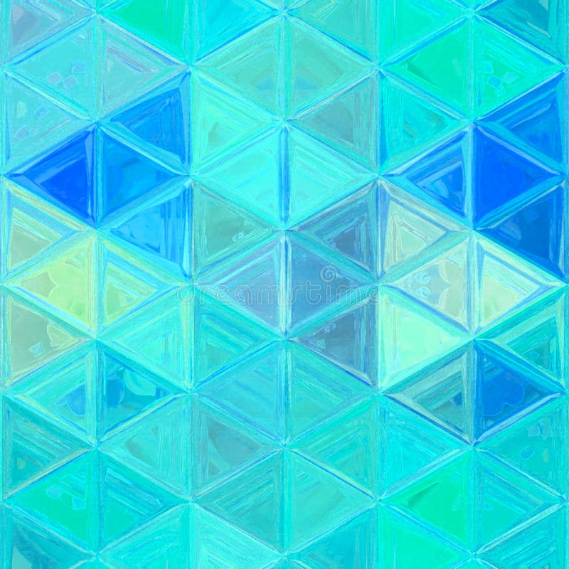 Neon Blue and Turquoise Triangles Pattern for Textile and Wallpaper ...