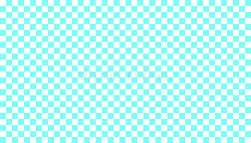 Neon Blue and White Empty Grid Checkered Layout Abstract Pattern ...