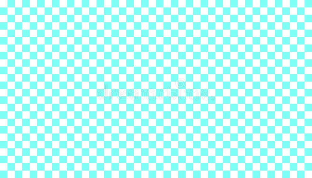 Neon Blue and White Empty Grid Checkered Layout Abstract Pattern ...