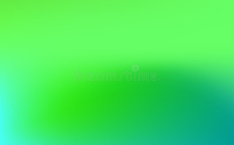 Neon Blurred Wave.Gradient Design with Green, Mint Blue Colors.Vector ...