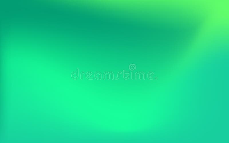 Neon Blurred Wave.Gradient Design with Green, Mint Blue Colors.Vector ...