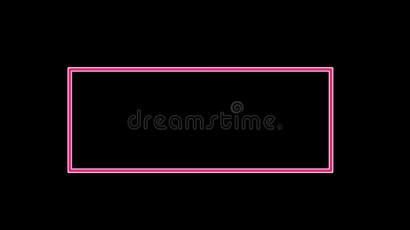 Neon box design stock video. Video of design, neon, illustrations ...