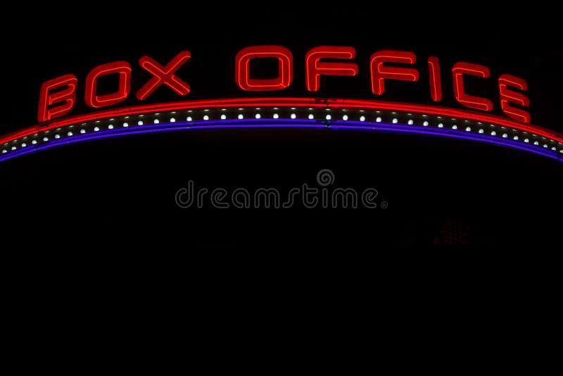 Tickets Neon Sign In The Night Stock Photo - Image of bulb, neon: 55448272