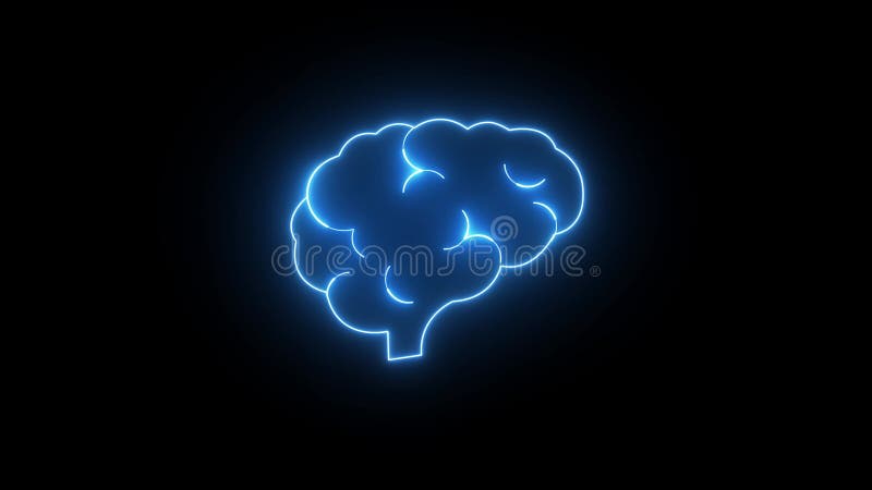 Brain Thinking Animation Brain Head Spinning Gear Thinking Green Screen ...