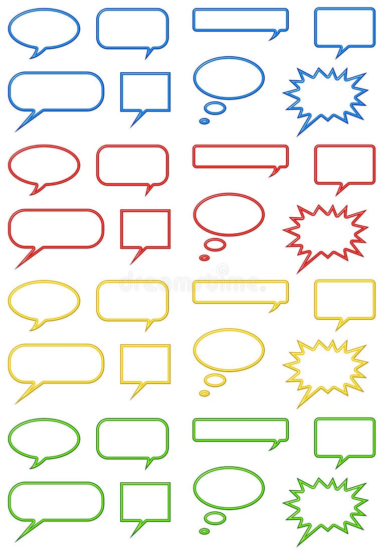 Cartoon Color Shapes Collection Stock Illustrations – 8,394 Cartoon ...