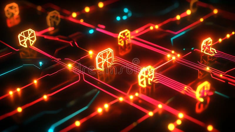 Neon Circuit with Entangled Gates | Abstract Geometry Captures Quantum ...