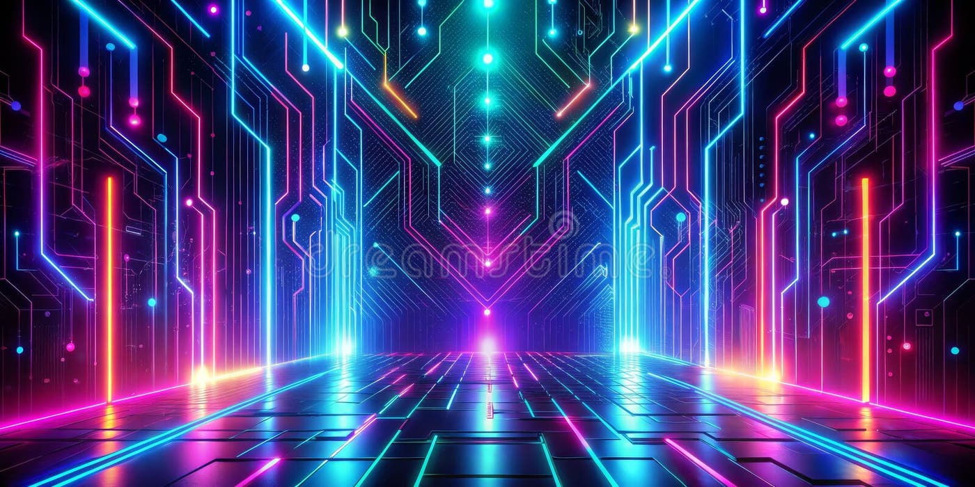 Glow Light Future Stock Illustrations – 173,988 Glow Light Future Stock ...