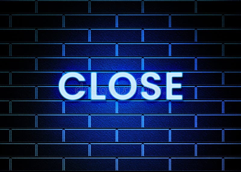 Neon Sign Open Close Brick Wall Background Stock Photos - Free ...