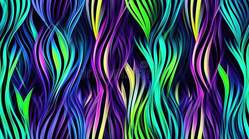Vivit Color Fabric Pattern Design Stock Illustration - Illustration of ...