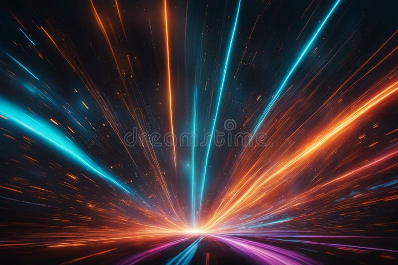 Neon Colorful Light Flashes Abstract Pattern Wallpaper Stock ... Neon Colorful Light Flashes Abstract Pattern Wallpaper Stock ...