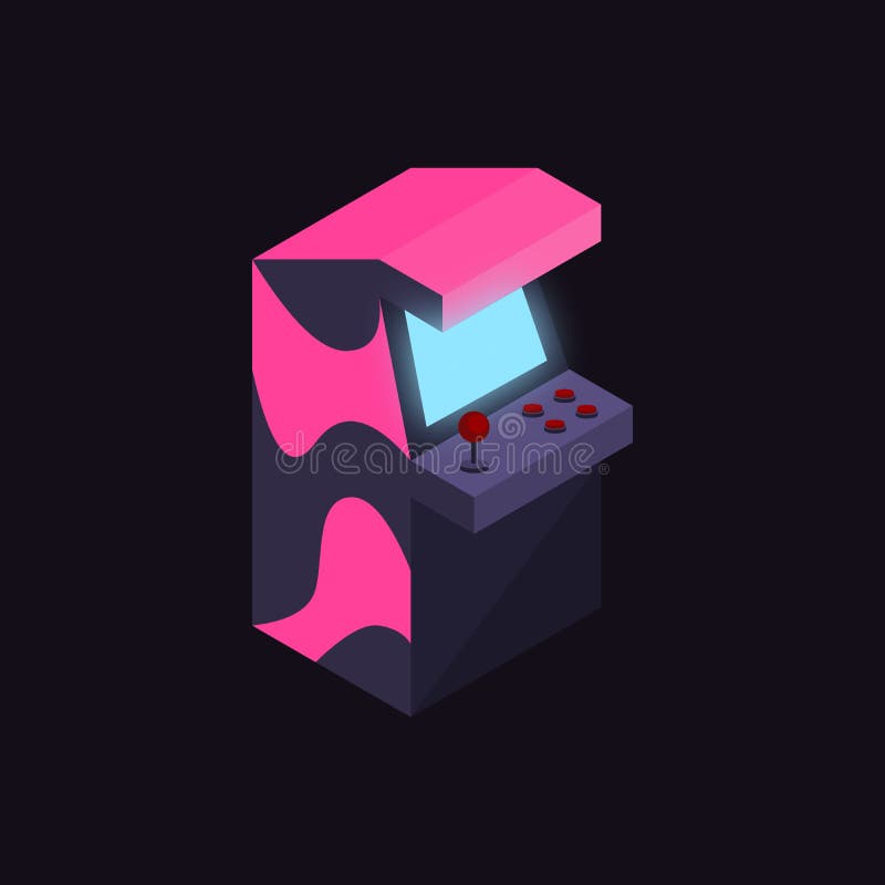 Pink Arcade Machine Stock Illustrations – 366 Pink Arcade Machine Stock ...