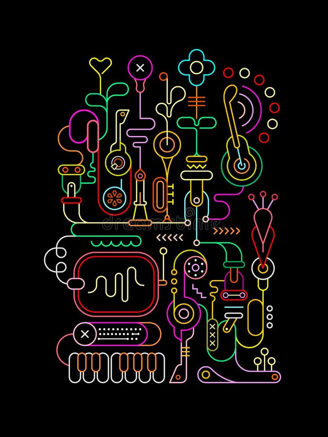 380+ Neon abstract art Free Stock Photos - StockFreeImages