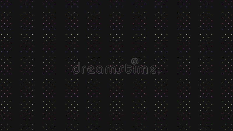 Neon Connected Dots Pattern in Dark Galaxy Stock Video - Video of grid ...