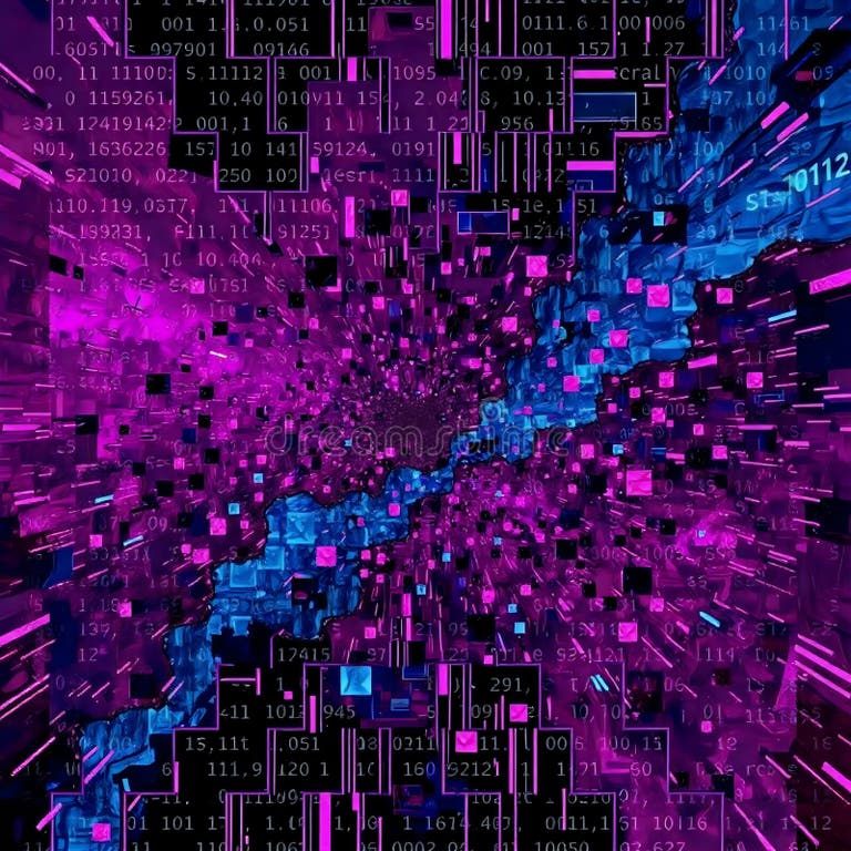 Neon Core Burst stock illustration. Illustration of neon - 403957929