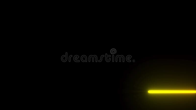 Neon Countdown on Black Background. 3D Render Stock Video - Video of ...