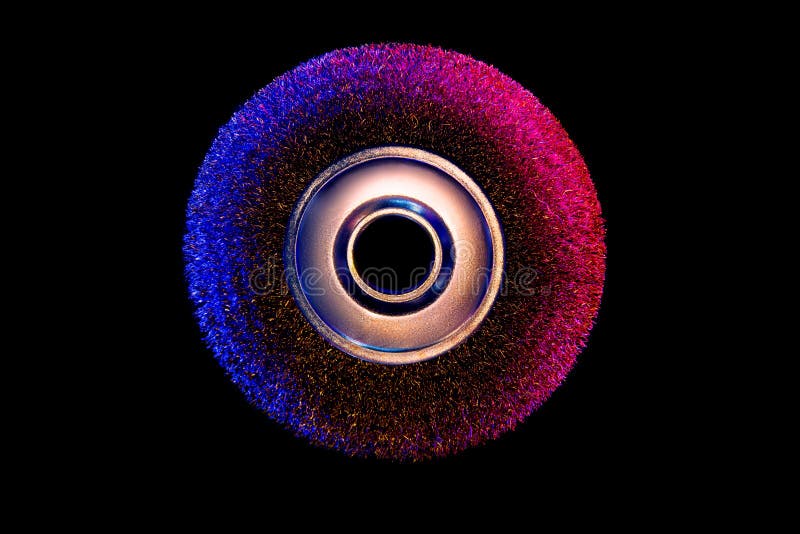 Neon cxolored disk. stock image. Image of background - 157121227