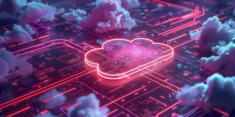 Neon Cyber Space Network: Exploring Modern Cloud Technology on ...