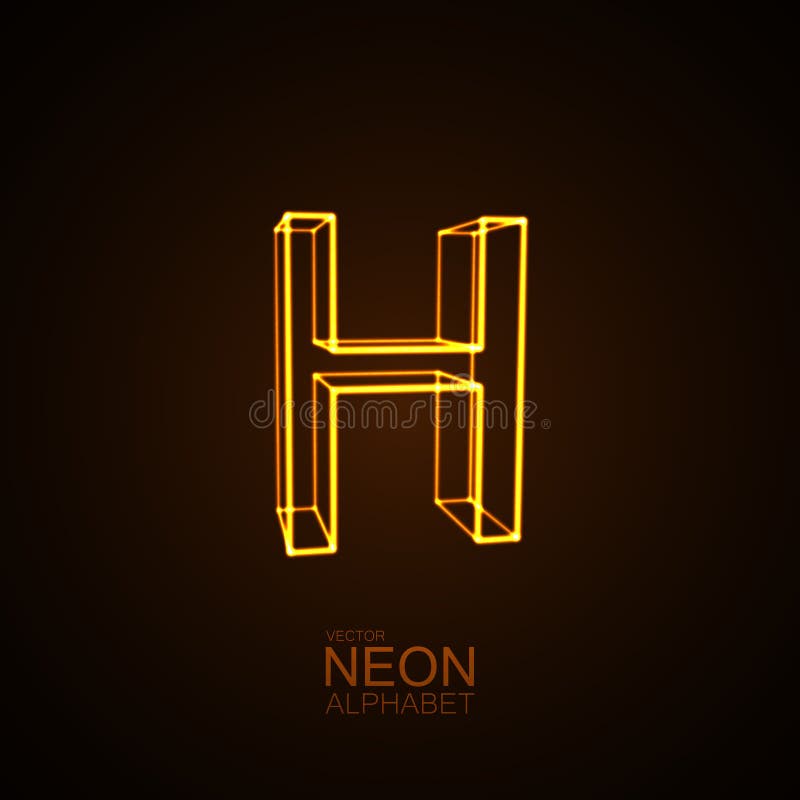Neon H Stock Illustrations – 737 Neon H Stock Illustrations, Vectors ...