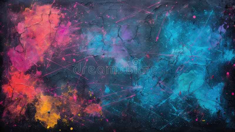 Neon dark chalk background stock photo. Image of design - 313826860