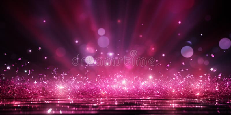 Neon Deep Pink Noise Texture Glowing Light Background Stock Image ...