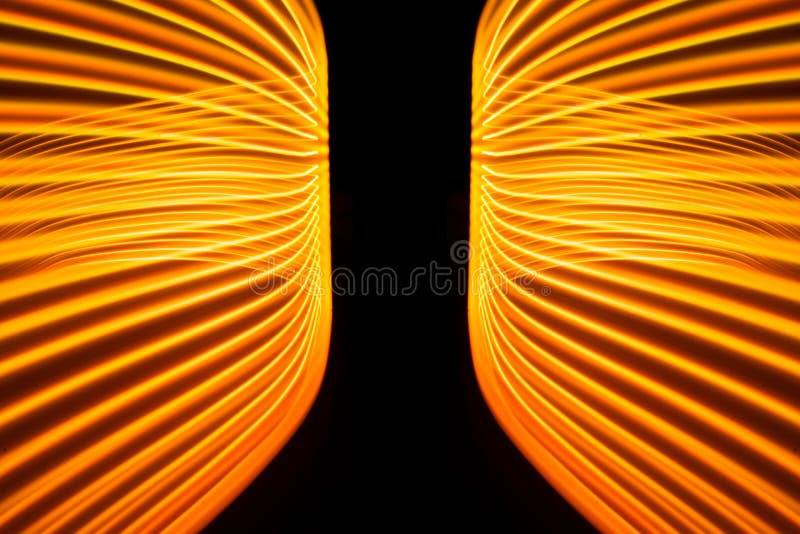 Neon Design Elements Lights Glow and Flash Technology Abstract ...