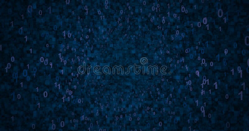 Binary Background with World Map. Computer Digits. Numeric Data Background Stock Footage - Video ...