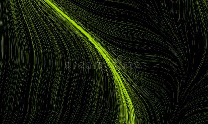 Neon Digital Flow Fields Background Stock Vector - Illustration of flow ...