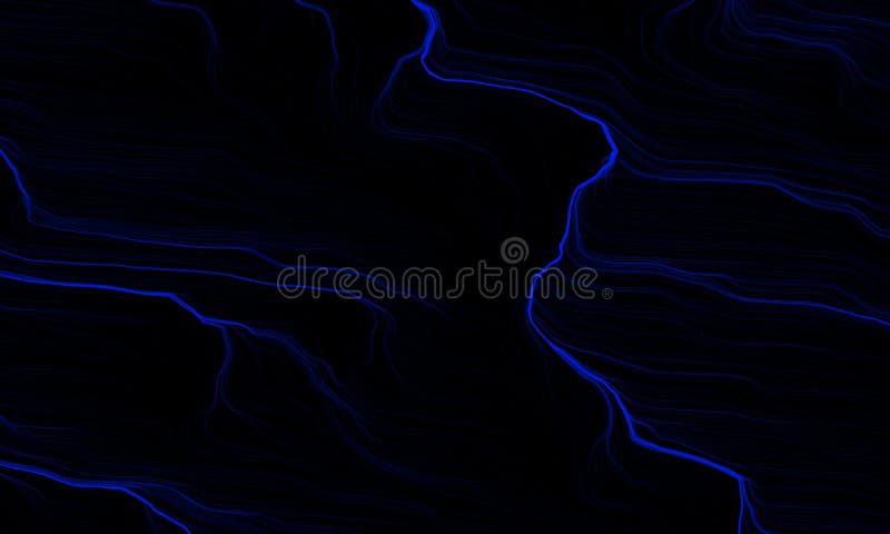 Neon Digital Flow Fields Background Stock Vector - Illustration of wave ...