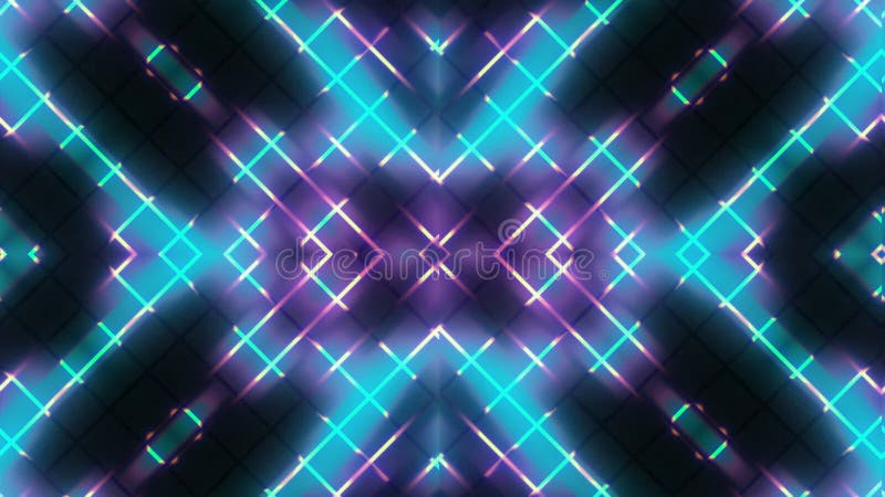 Neon Disco Lights Circulating Motion Stock Video - Video of cyberspace ...