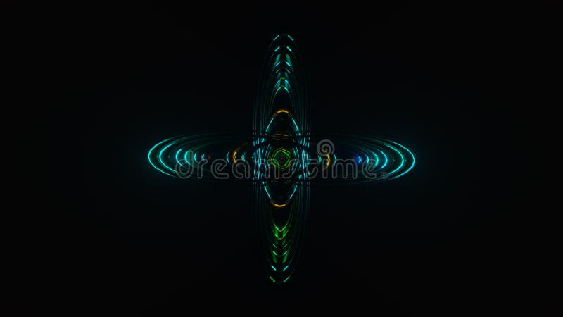 Neon Disco Strobe Lights in Flashing VJ Loop Motion. Stock Footage ...