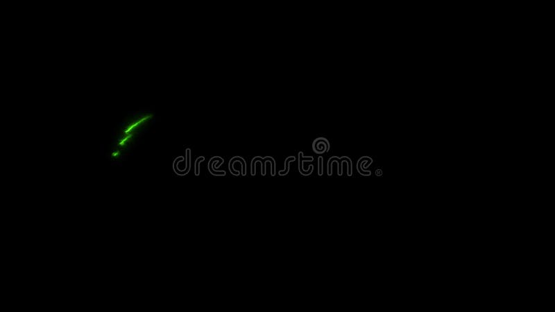 Neon Light Effect Black Screen Looping Animated Stock Video Video Of