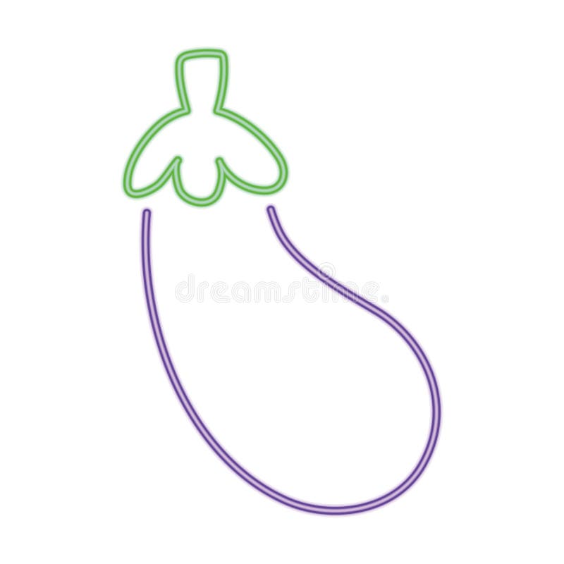 Neon Eggplant Stock Illustrations – 224 Neon Eggplant Stock ...