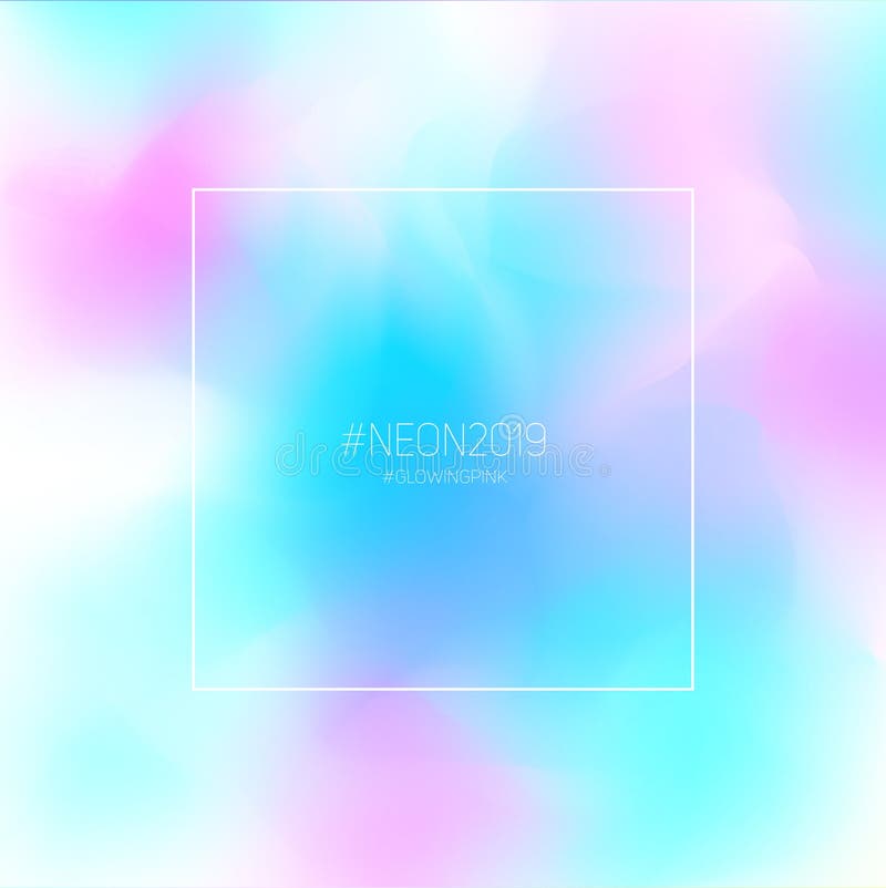 Neon Fluid Color Gradient Background. Soft and Bright Futuristic ...