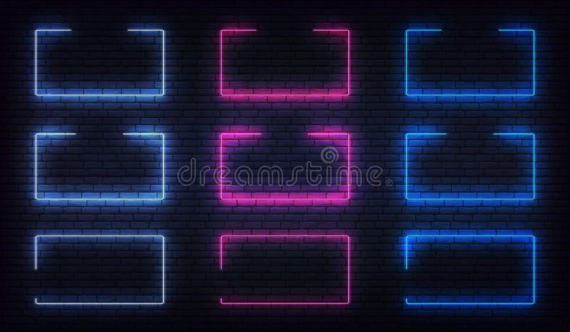 White Led Effect Border Stock Illustrations – 589 White Led Effect ...
