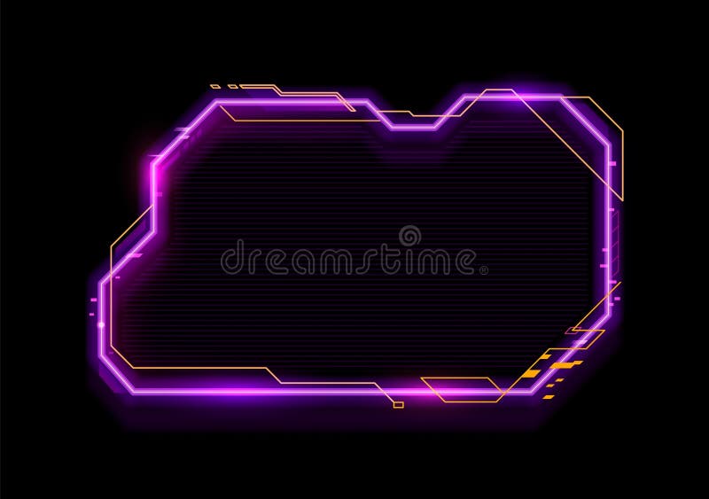 Neon Game Frame Stock Illustrations – 14,679 Neon Game Frame Stock ...