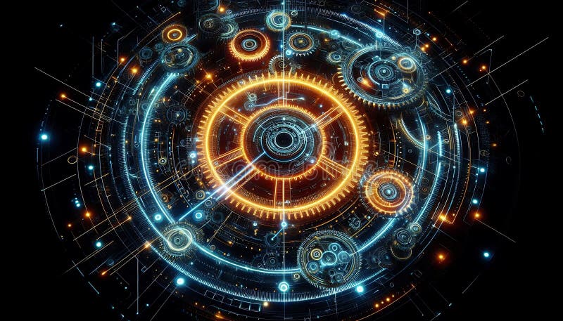 Rotating Neon Gears Stock Illustrations – 63 Rotating Neon Gears Stock ...