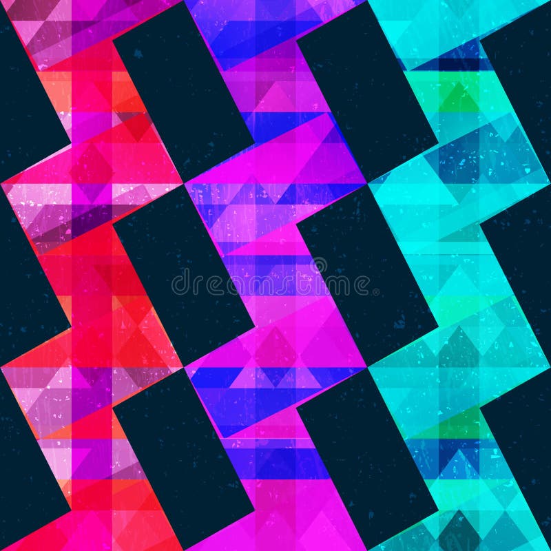 Neon Geometric PatternNeon Geometric Pattern Stock Vector ...